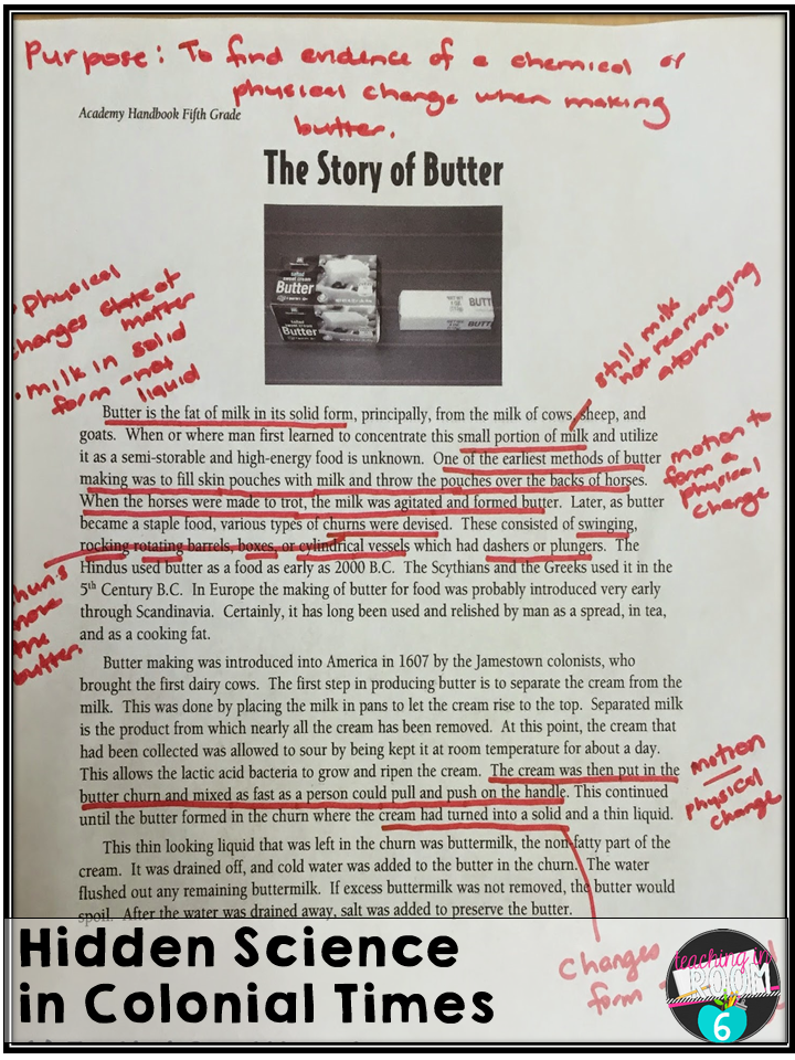 Hidden Science in Colonial Times | Teaching in Room 6