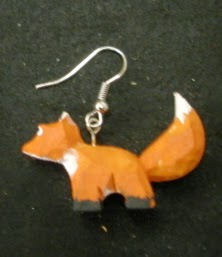 BEGINNERS CARVING CORNER AND BEYOND: Whittling Fox Earrings