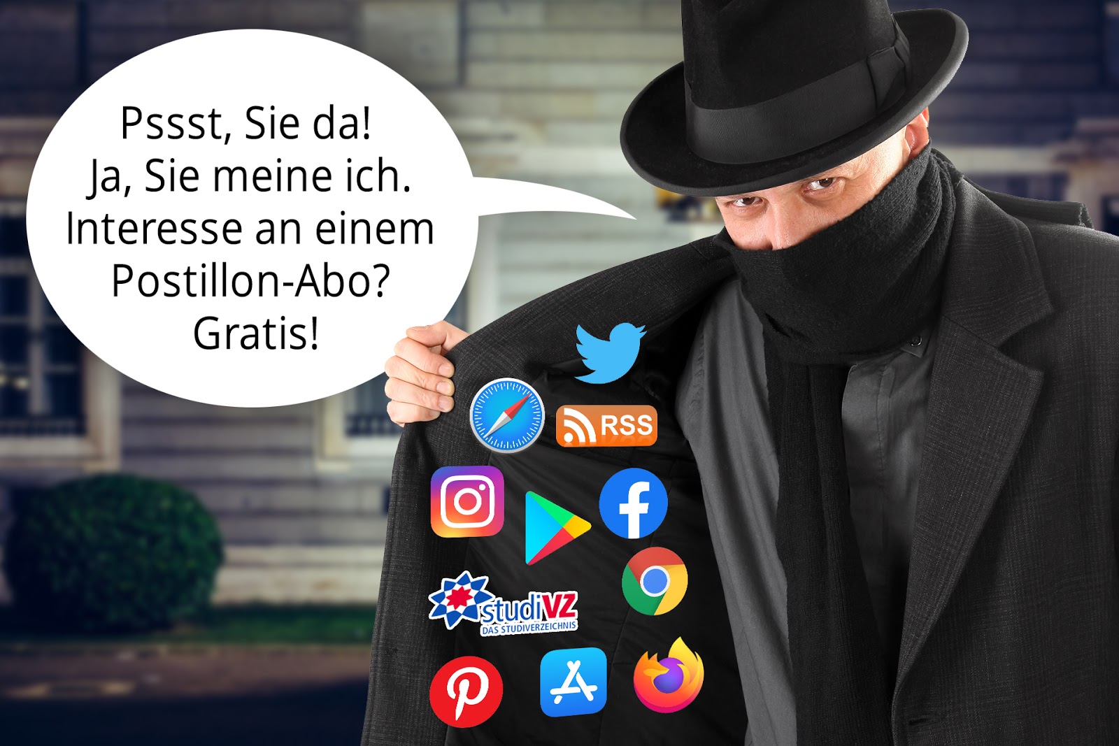 Der Postillon: Den Postillon abonnieren (gratis!)