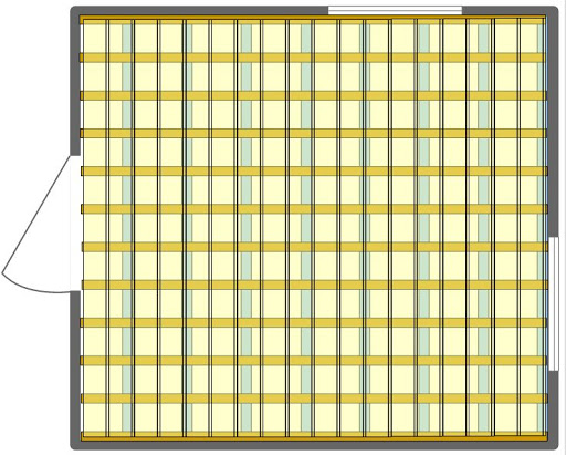 How To Install Shiplap Over Ceiling Tile