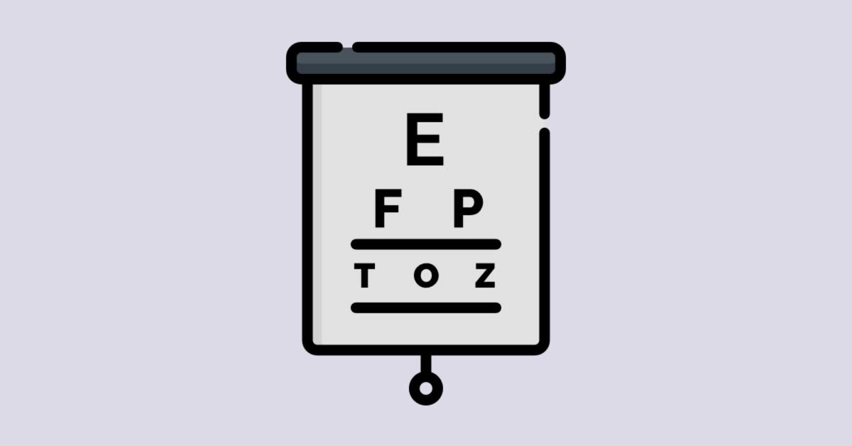 Prueba de agudeza visual | Lejana y cercana