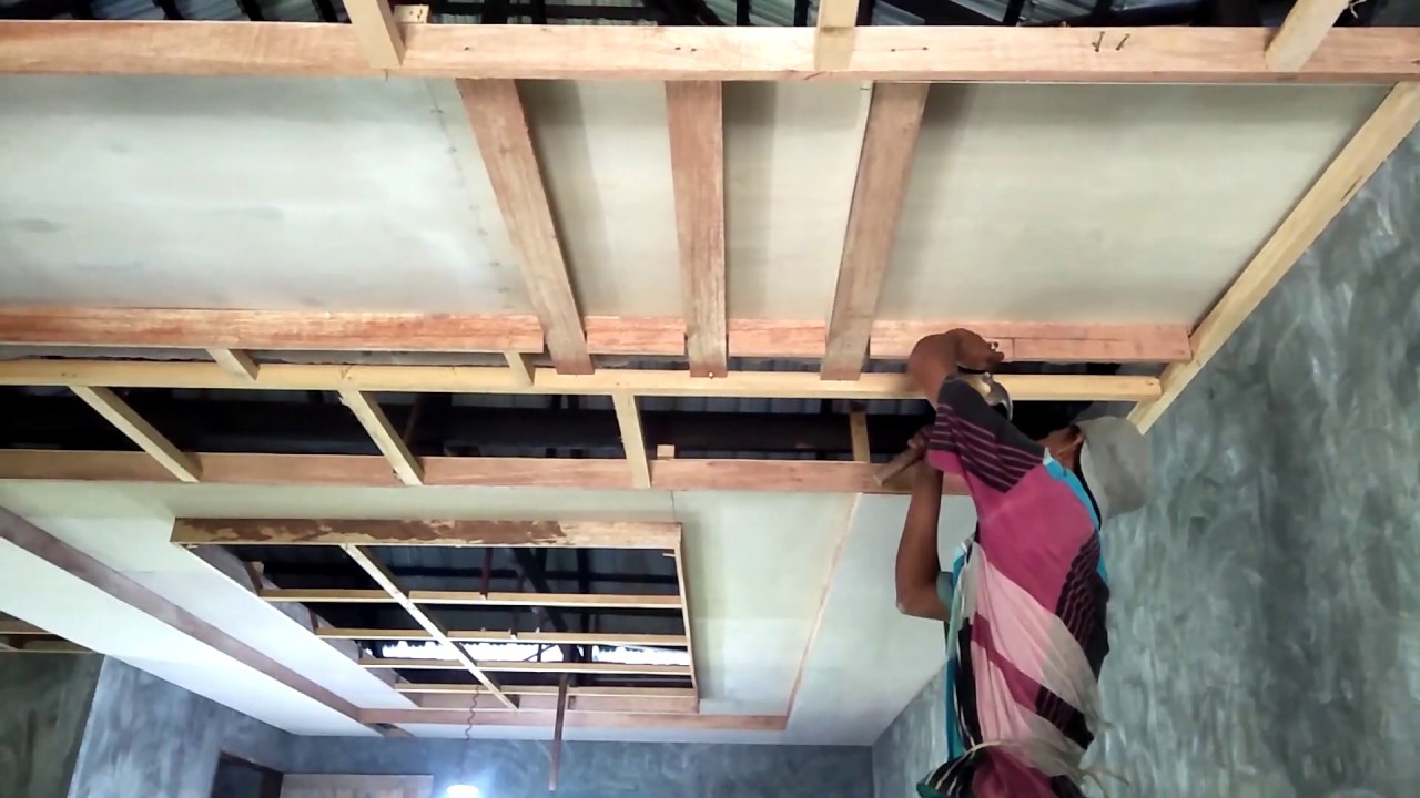 Cara Membuat Plafon Rumah dari Triplek (Tutorial) - BangIzalToy.Com