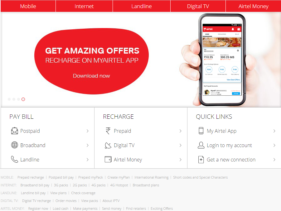 Www airtel in Airtel Prepaid Postpaid Mobile Broadband Money DTH www-airtel-in-airtel-prepaid-postpaid-mobile-broadband-money-dth