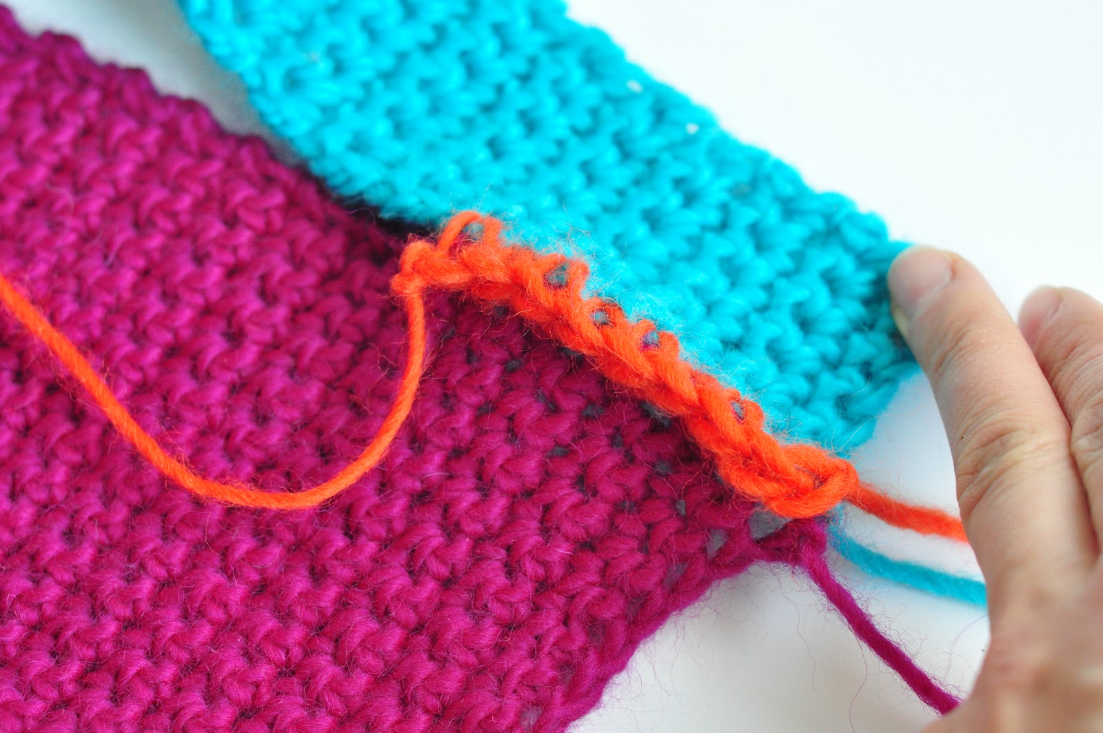 Aesthetic Nest: How to Crochet 5: Seaming Your Work