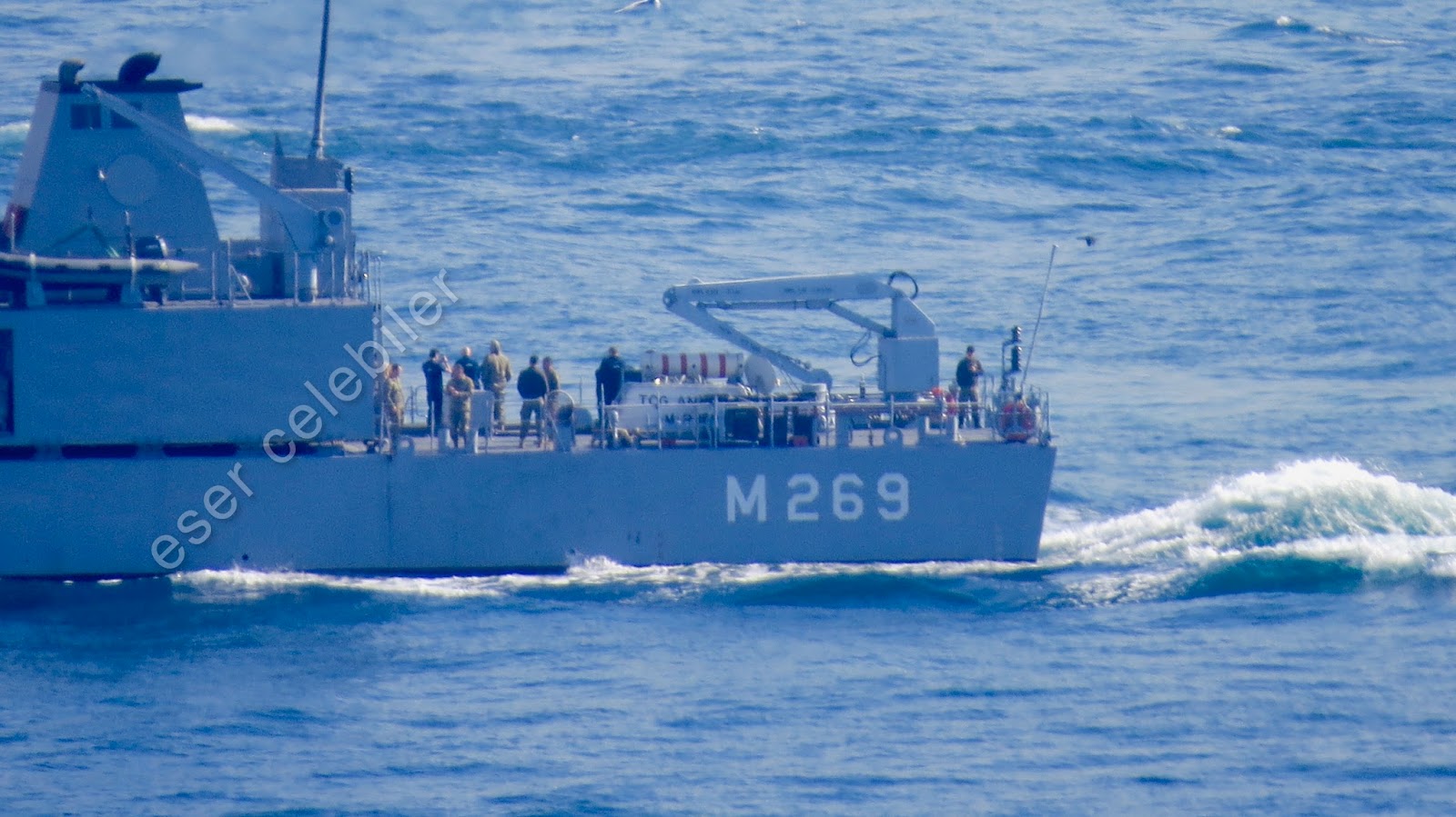 WARSHIPS ON THE BOSPHORUS: M269 TCG Anamur