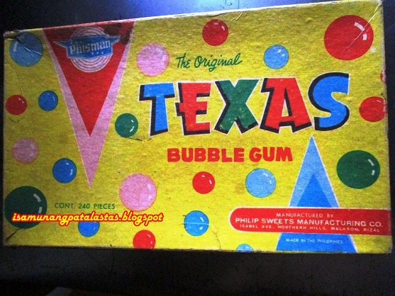 ISA MUNANG PATALASTAS: 292. Bubble Gum of the ‘60s: TEXAS of Philip ...