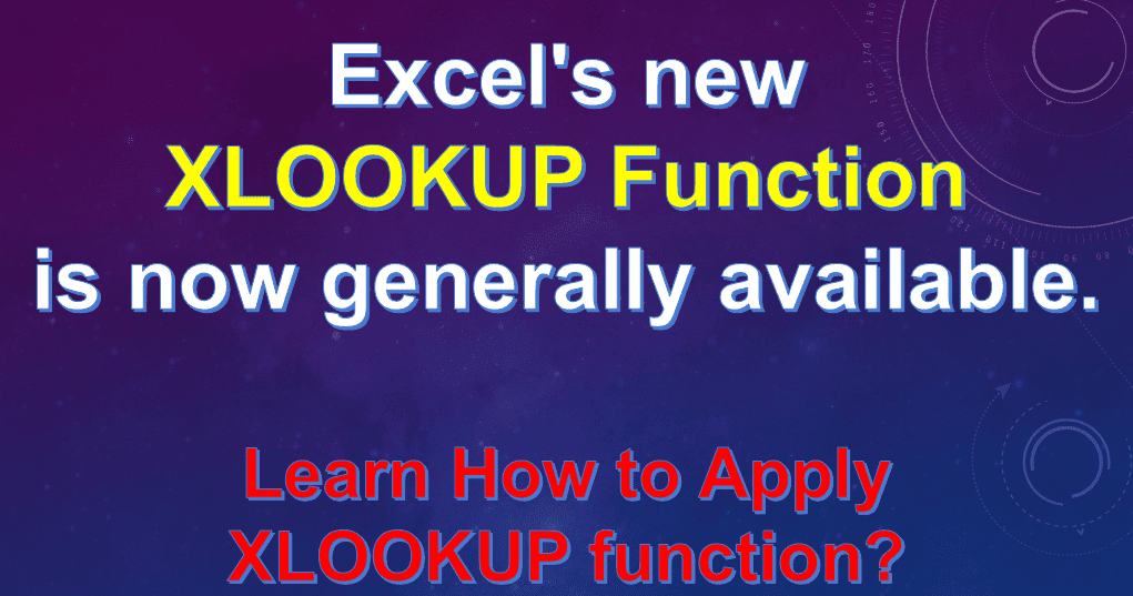 Excel's new XLOOKUP function is now generally available. Learn How to ...