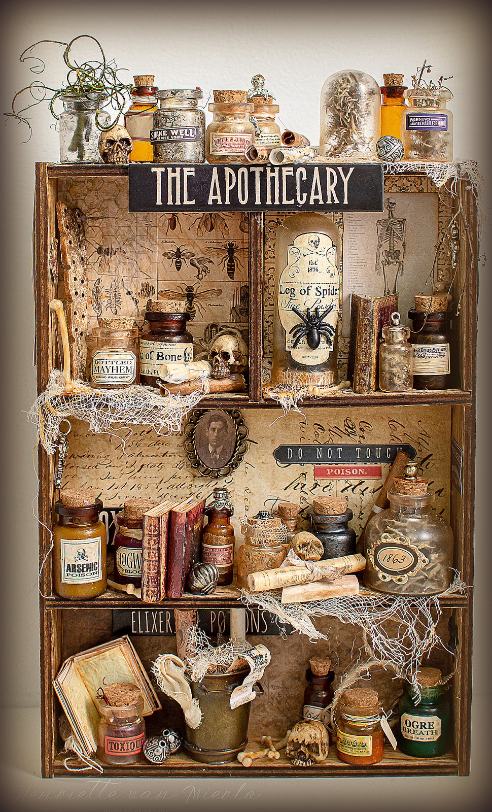 Miniature Apothecary - Henriëtte van Mierlo