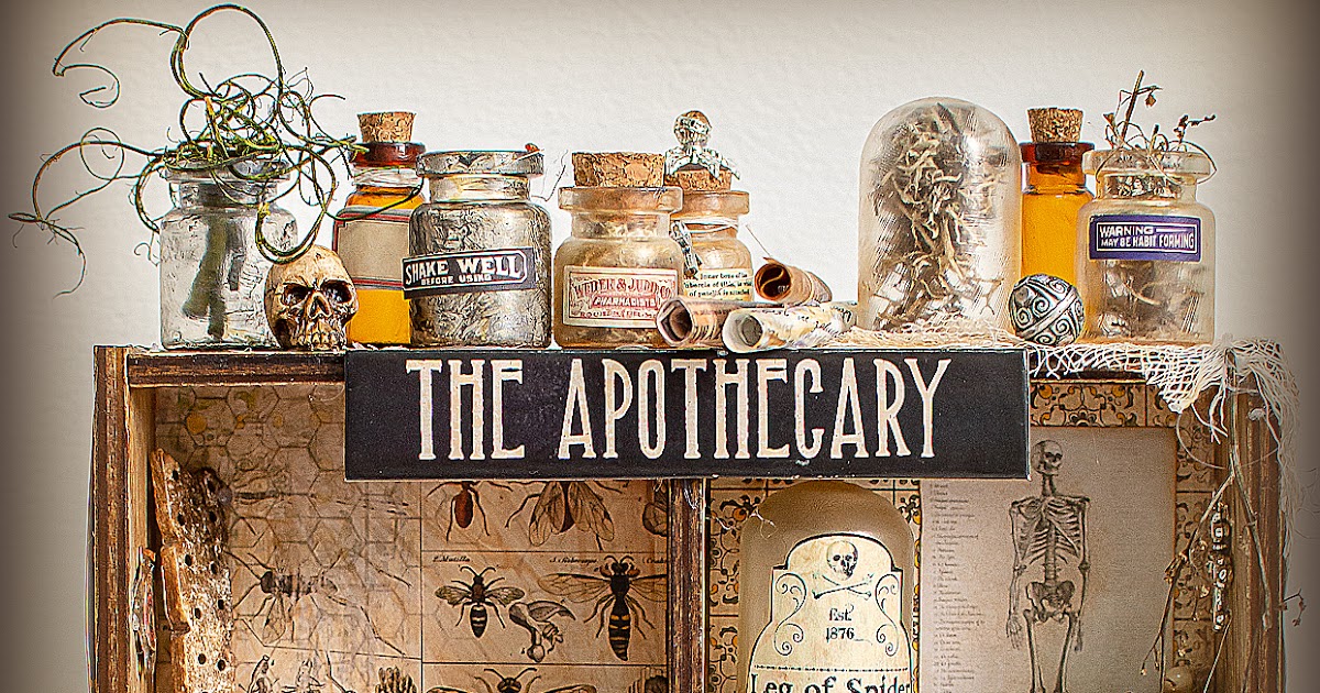 Miniature Apothecary - Henriëtte van Mierlo