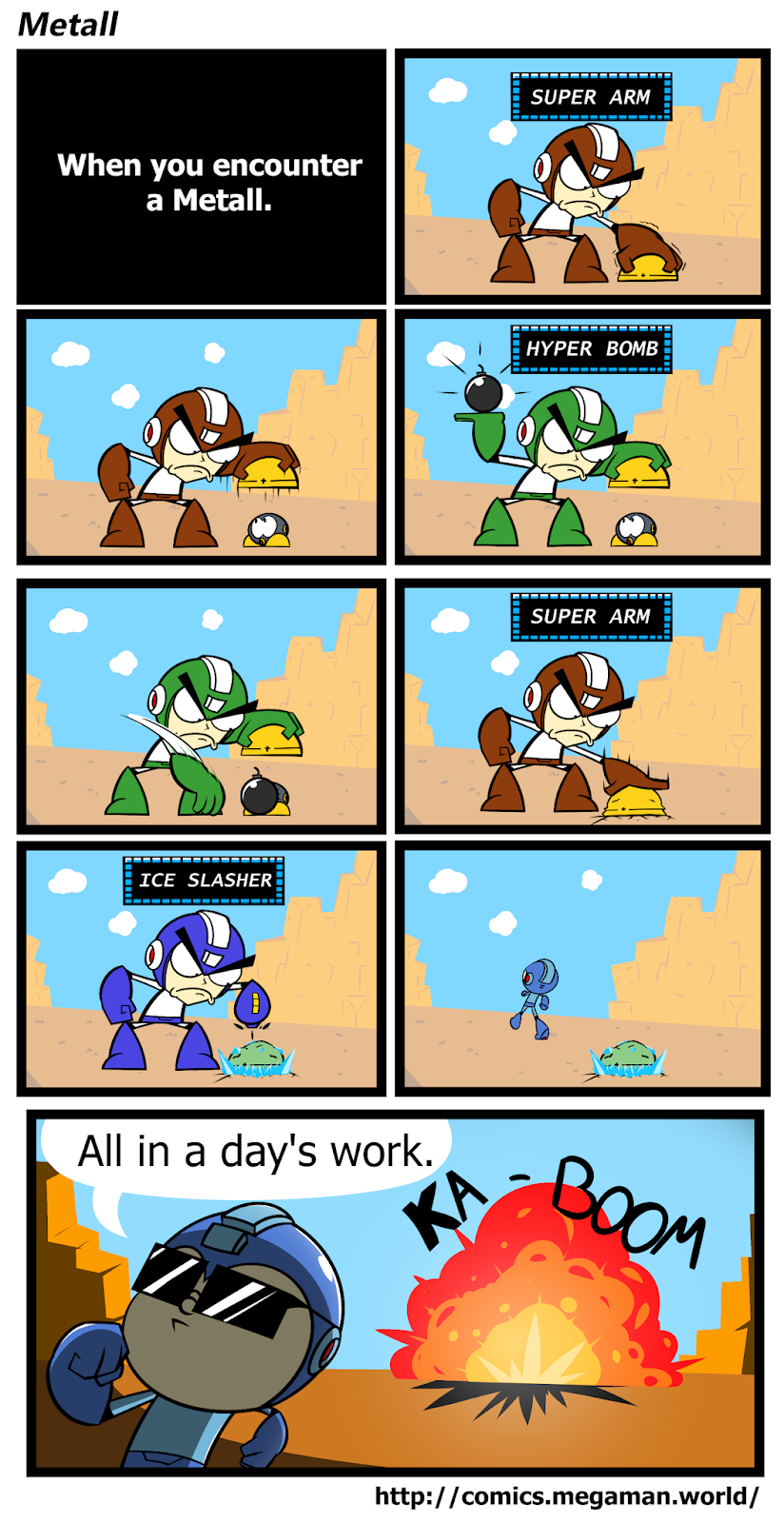 Mega Man World Comics: Metall