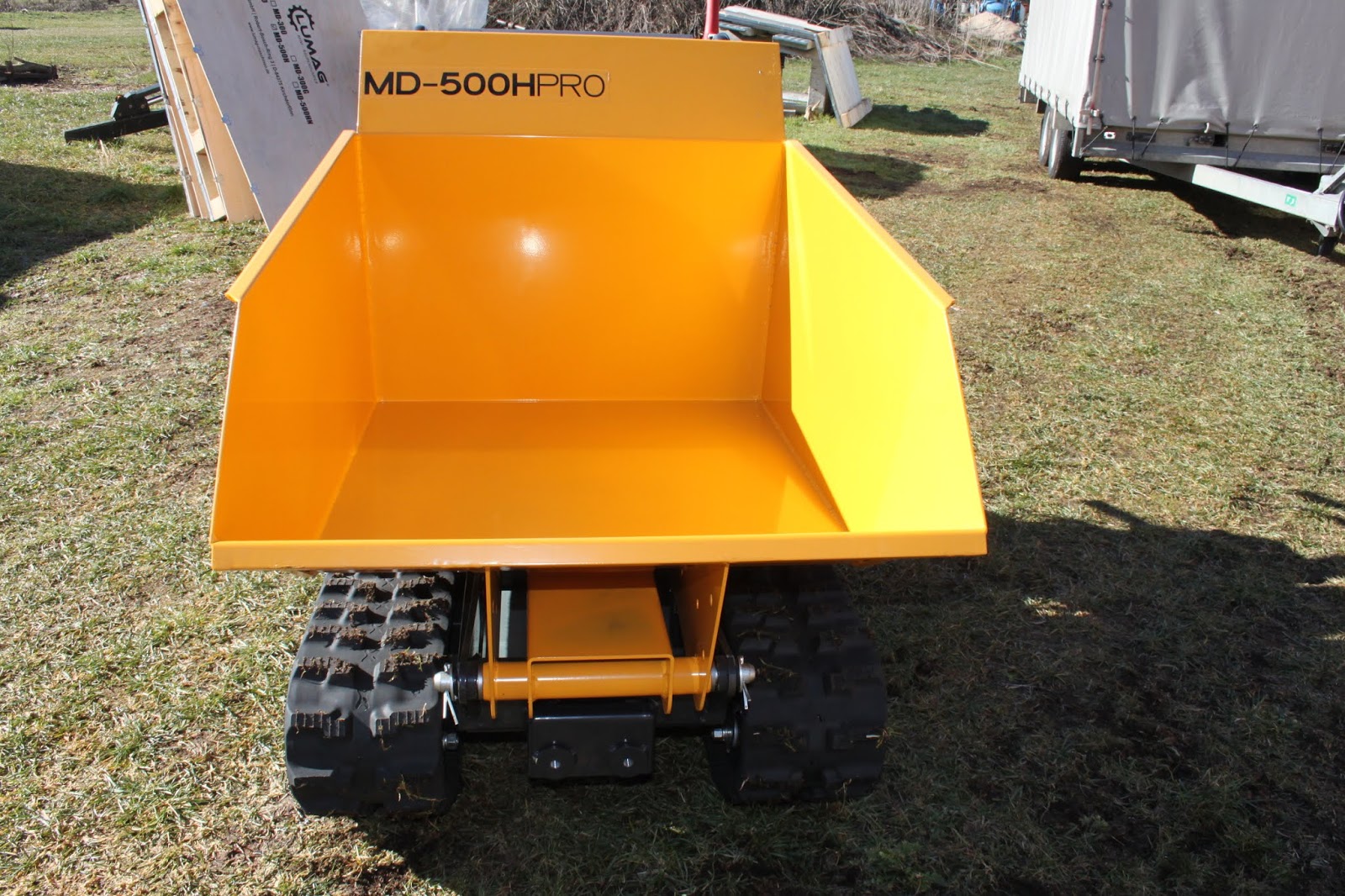 BROUETTES A CHENILLES LUMAG / UNIMEC: Brouette à chenilles Lumag MD500H ...