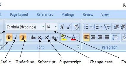 Formatting(Character formatting and Paragraph formatting): - Smart Learning