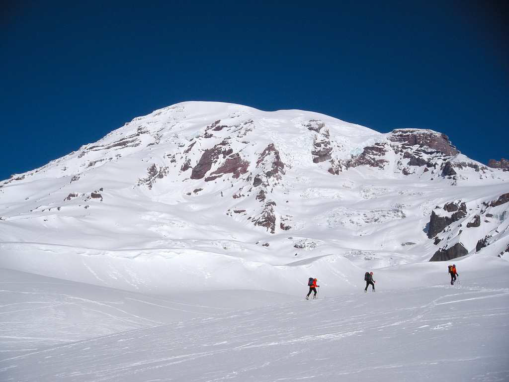 Life is a mountain.: Camp Muir (10,080') - Mt. Rainier