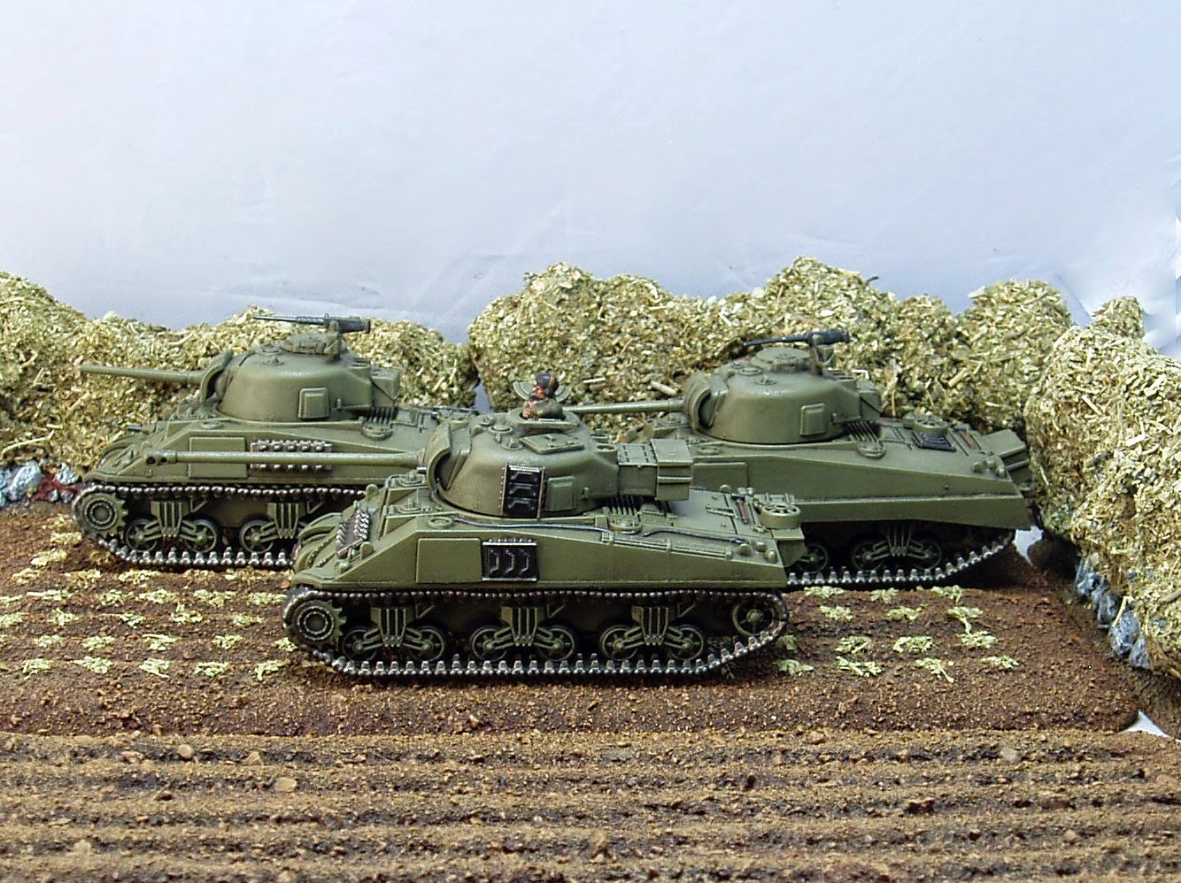 Plastic Soldier Company 1 /72 Scale Sherman Tank - Finished - Wargaming Hub