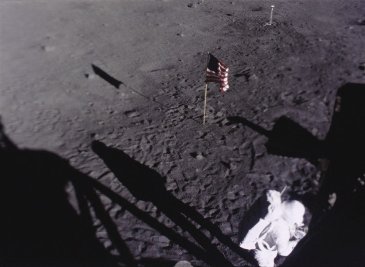 En el cielo las estrellas: La foto de Armstrong