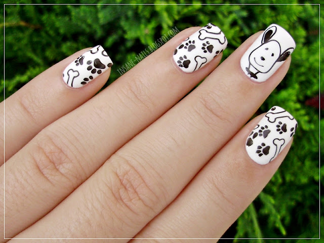 Snoopy nails | Qgirl-060 + BP-L025 - insane4nails