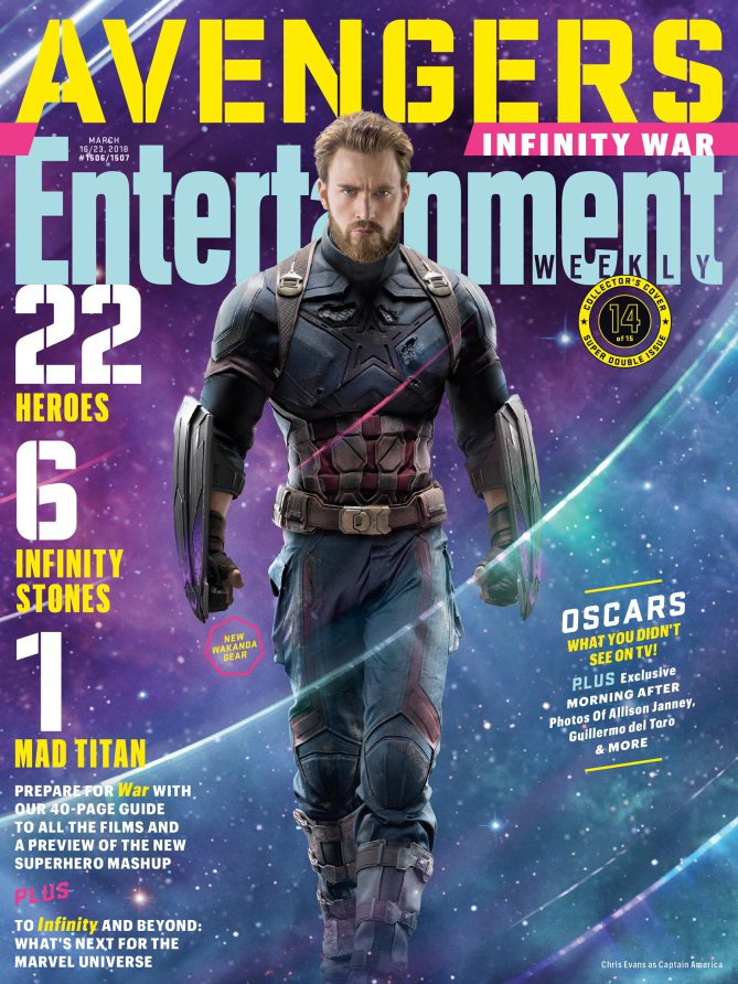 Check Out All 15 AVENGERS: INFINITY WAR Covers For the New Issue of EW