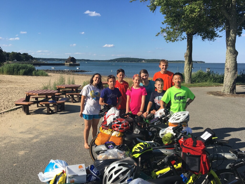 Teen Treks: Cape Cod Trekkers Swim at Plymouth Beach on Their Way to ...