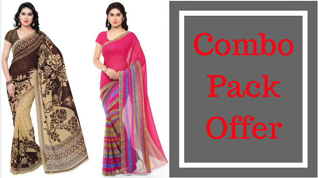 Flipkart Sarees Combo Pack - Fashion Ideas For Sarees - Art Meets Fashion