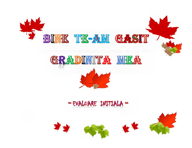 Centrul tematic gradinita - 21 :: Fise de lucru - gradinita si scoala