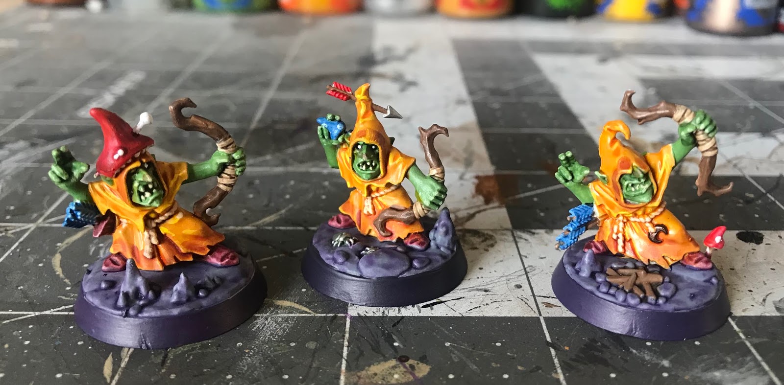 Space Dinosaur Miniatures: Hobby Table: The Rest of the Gloomspite Gitz