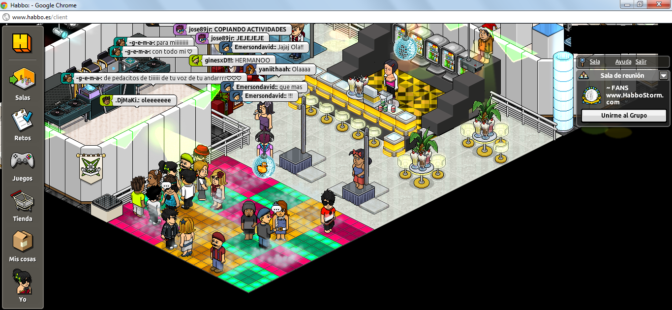 Mis Habbo Aventuras: EIMI DE DJ!!! UNA DE MUCHAS ETAPAS!!!