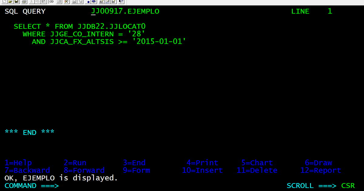 Universo Cobol: ¿Cómo recuperar queries en QMF?