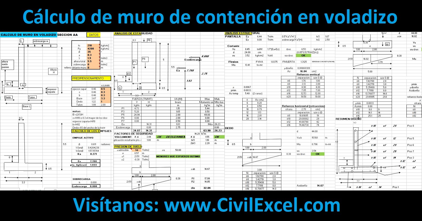 Cálculo De Diseño De Viga En Voladizo