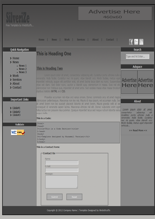 Free Templates WebiStuffs free-templates-webistuffs