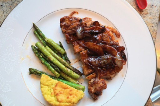 Pork chops Japanese style ポークチョップ