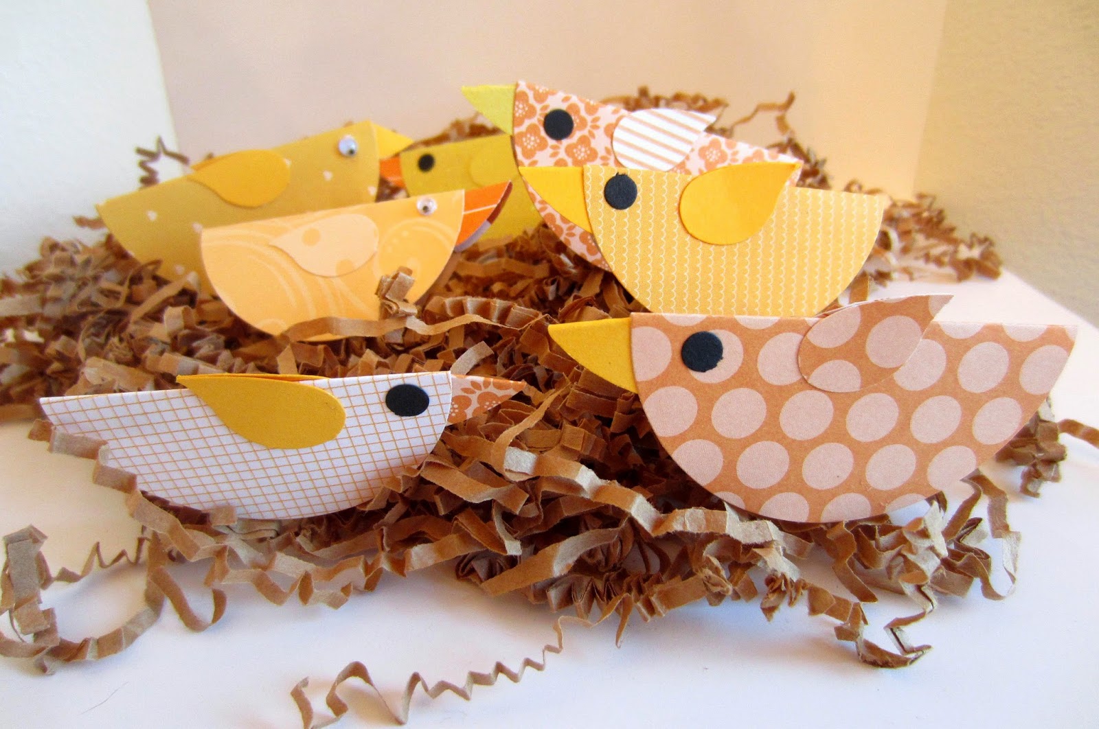 Paper Seedlings: NEST O' CHICKS