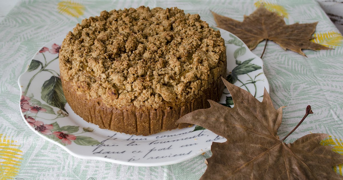 Desayunos en Tiffany´s: Bizcocho crumble de calabaza (sin huevo)