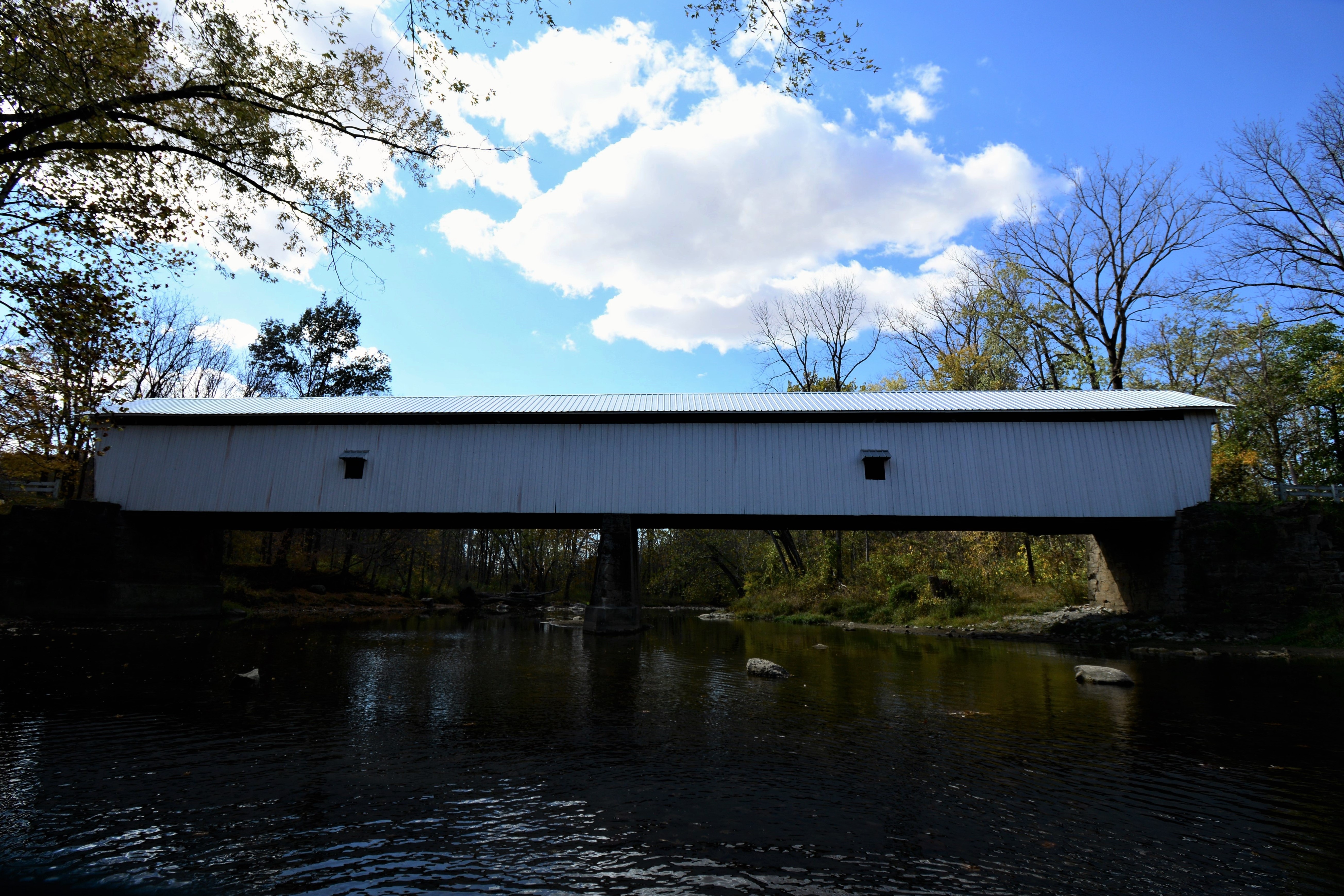 COVERED BRIDGES IN OHIO +: DARLINGTON COVERED BRIDGE - DARLINGTON, INDIANA