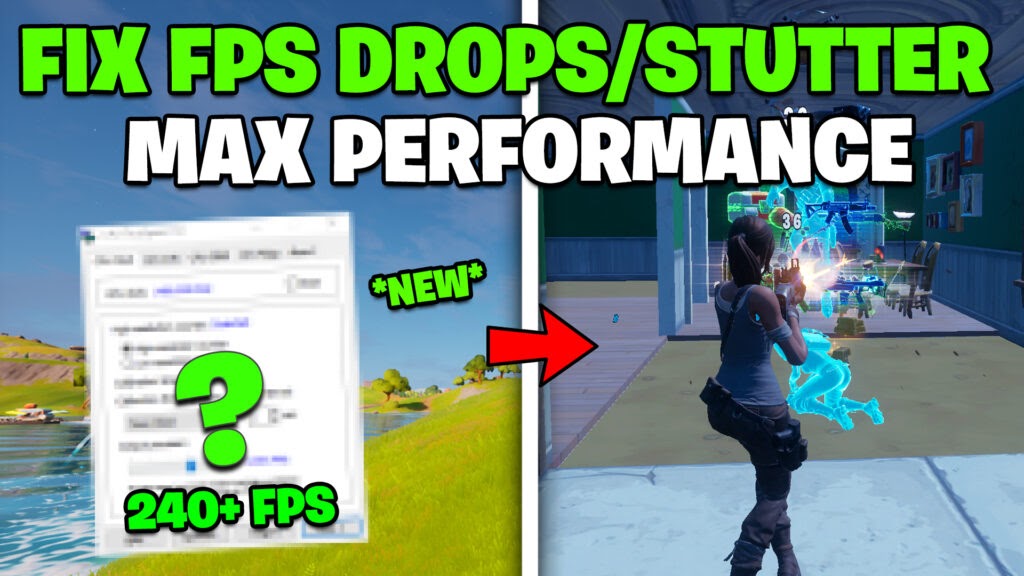 Fortnite FPS Drops & FPS Boost Guide (Best Optimization)
