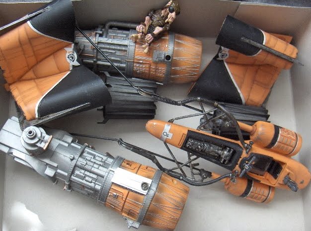 Mr E Models: Sebulba's Podracer - ressurected