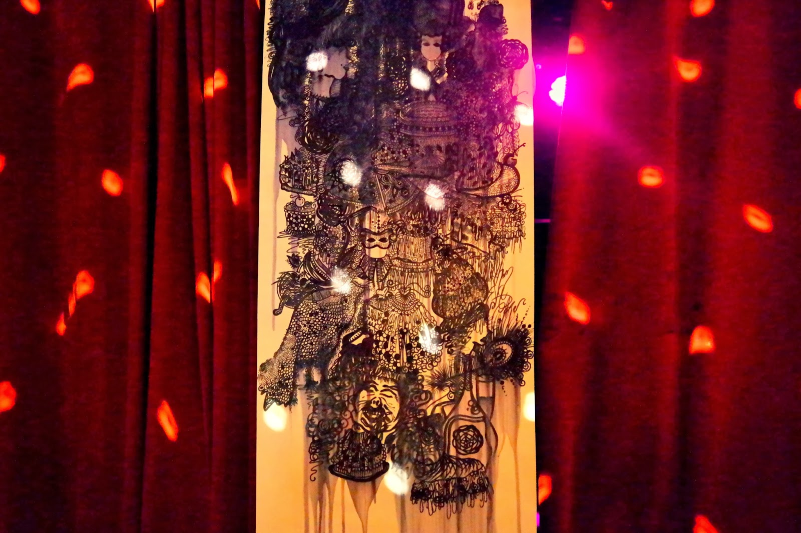 Jiwon Oh Display Mural Illustration: Immersive Theatre Set Design ...