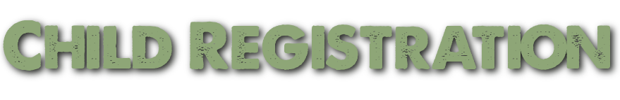 Big Apple: Where Faith and Life Connect!: Children Registration