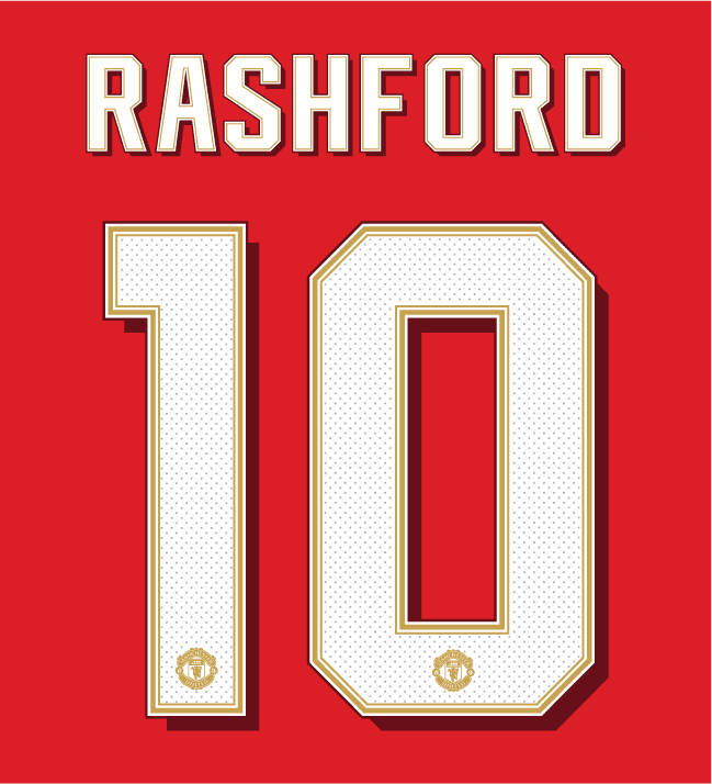 Football teams shirt and kits fan: Font Manchester United 2019/20 Kits