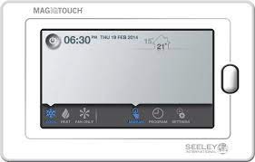 Genuine Braemar / Breezair MagIQTouch Touch Screen Controller Seeley ...
