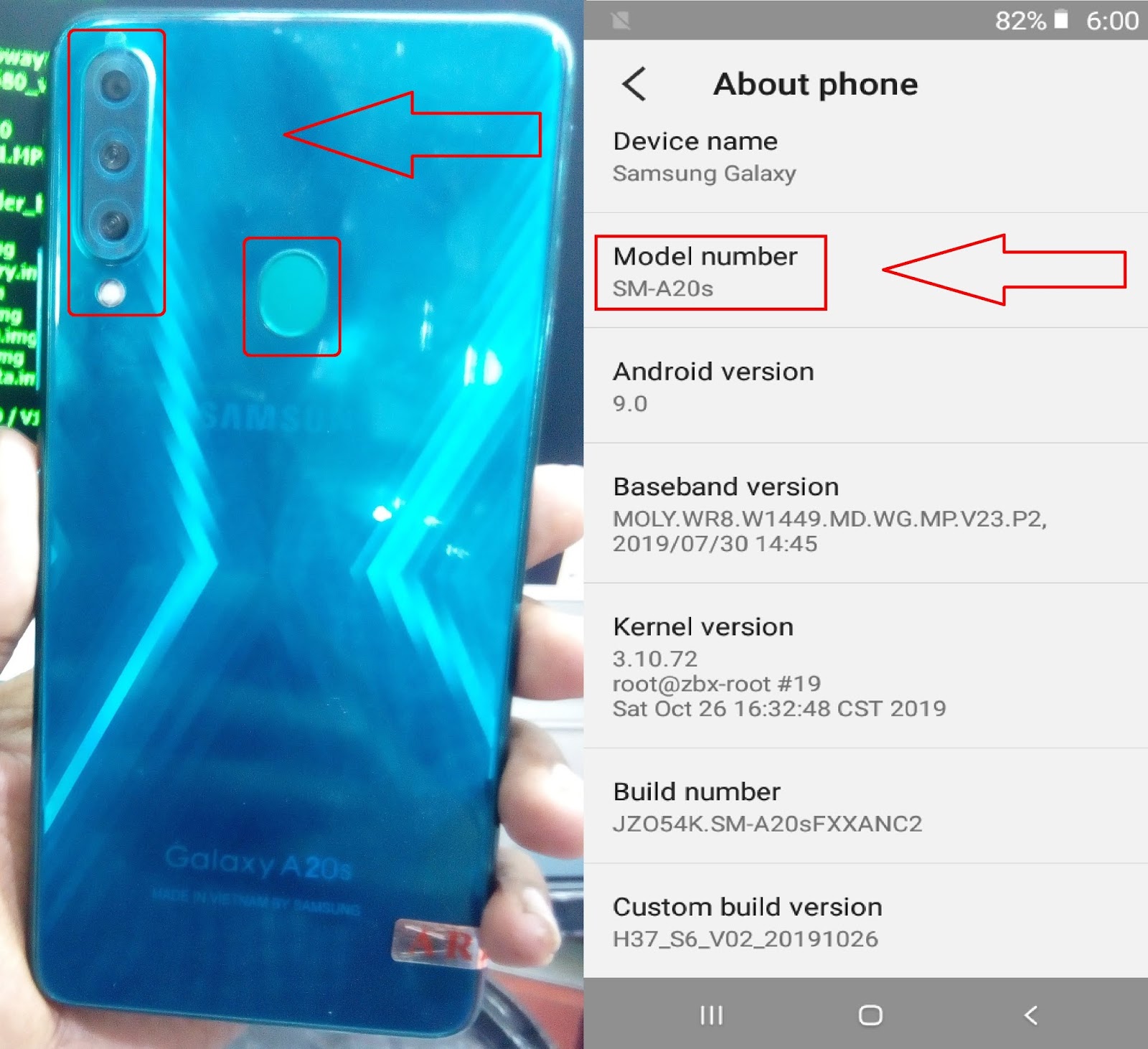 Samsung Clone A20s Flash File Stock Firmware