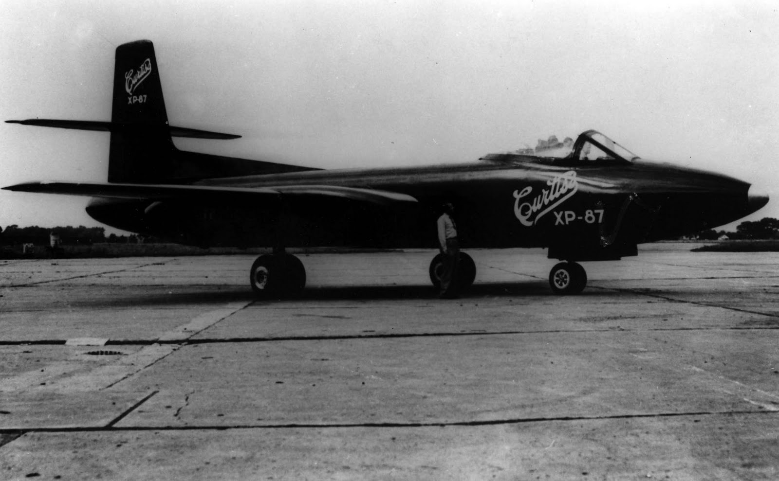 SNAFU!: Another blast from the past...the XP-87.