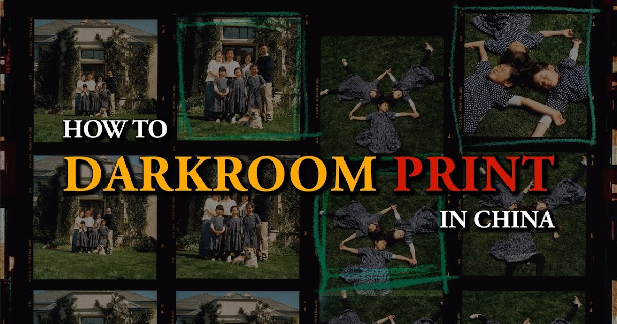 Perfect Print Lab: How to Darkroom Print Color Film in China ...