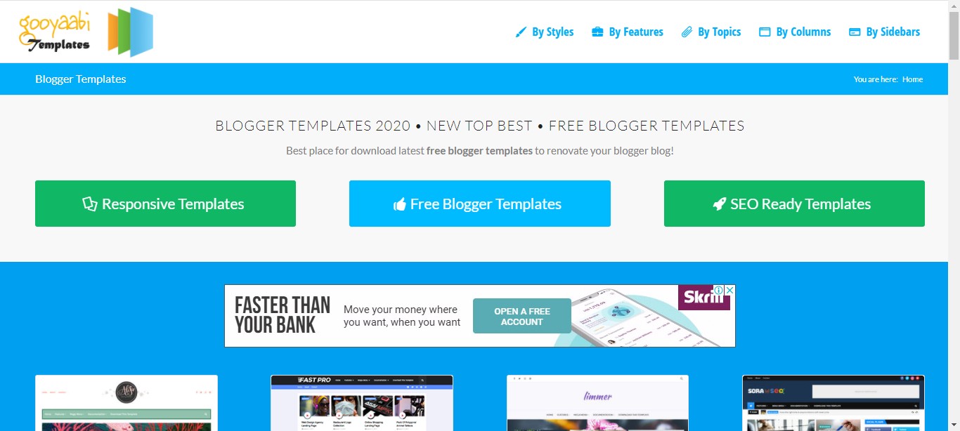 Free Premium Blogger Templates For Free | Download Premium Blogger ...