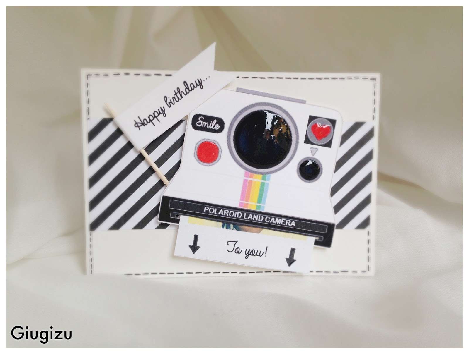 D.I.Y. Sliding Polaroid Card - Biglietto fatto a mano con Polaroid ...