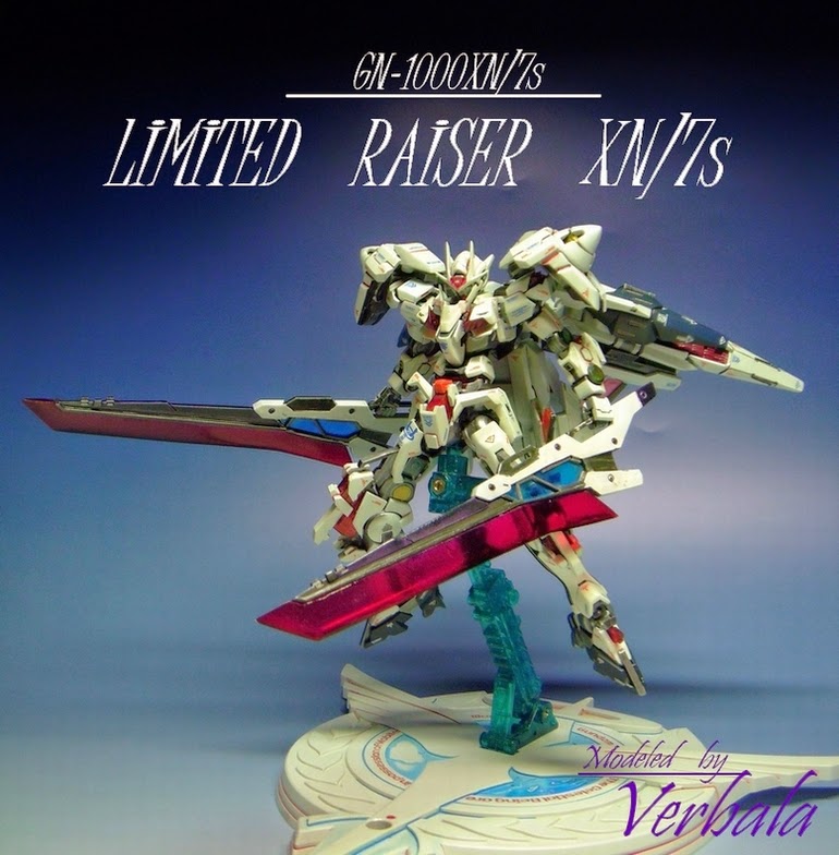 Custom Build: HG 1/144 XN Raiser Seven Sword "Limited Raiser"