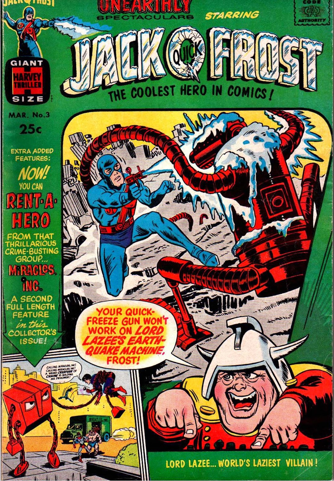 THE ARCHETYPAL ARCHIVE: NULL-MYTHS: JACK QUICK FROST (1966-67)