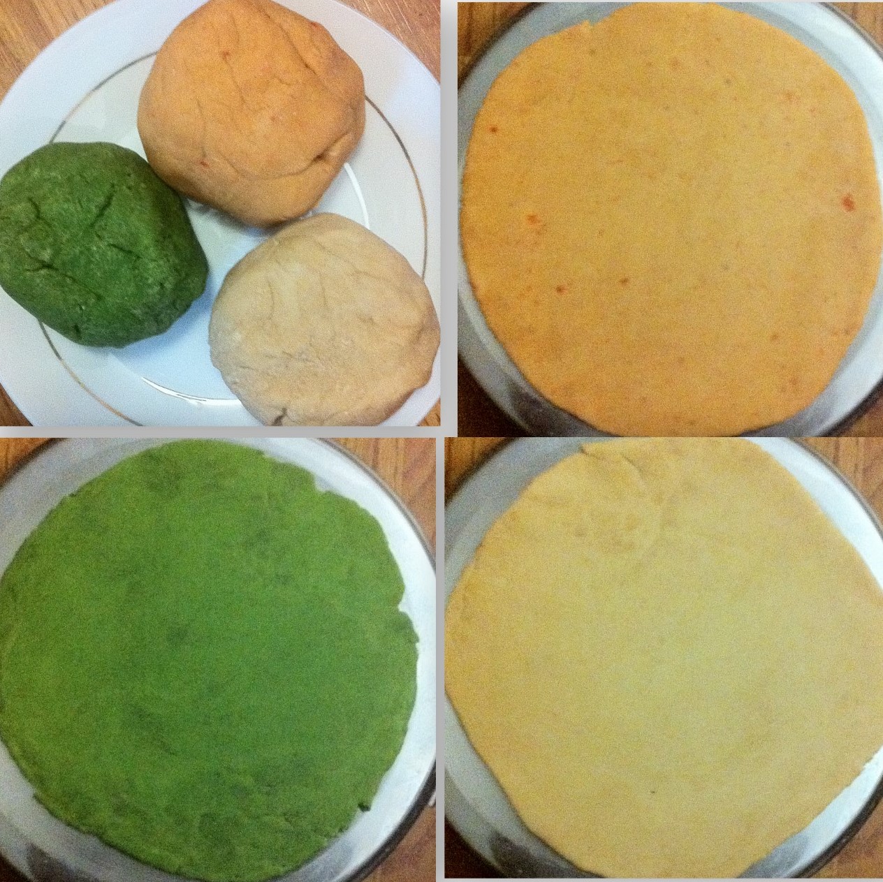 Color Chapati/Rotis - Indian Samayal Recipes - Anitha Recipes