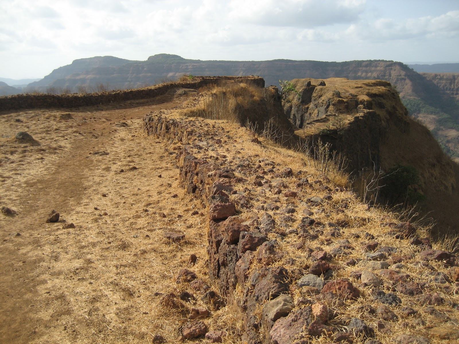 On the Edge of Sahyadris: Vasota fort the tiger's den