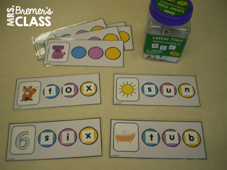 Literacy Center Activities for Kindergarten | Mrs. Bremer's Class