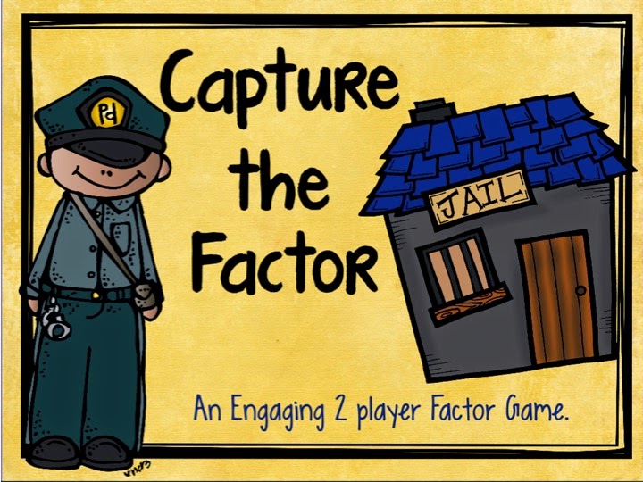 Tales from a Fourth Grade MathNut: Capture the Factor
